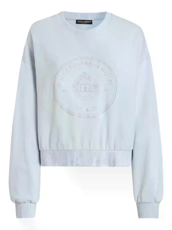 Dolce & Gabbana Logo Sweatshirt - Blue