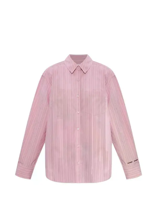 SAMSOE SAMSOE Salova Striped Shirt - Pink