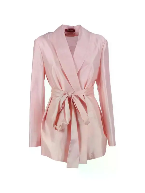 Max Mara Msebiacco Tied Blazer - Pink
