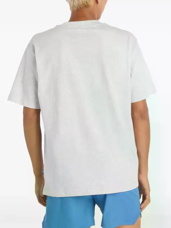 NEW BALANCE Logo-embroidered T-shirt