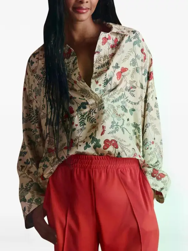 The Great. The Meadow Floral Top