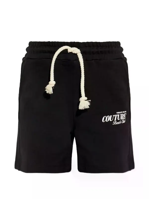 Versace Drawstring Shorts - Black