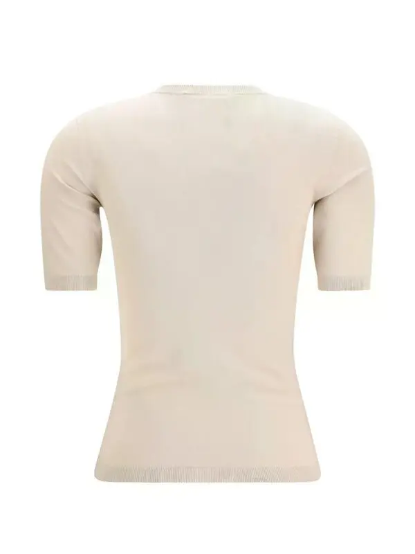 Max Mara Ottano Knitted Top - Neutrals