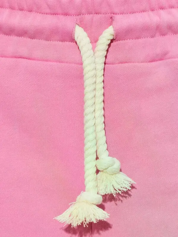Versace Drawstring Logo Shorts - Pink