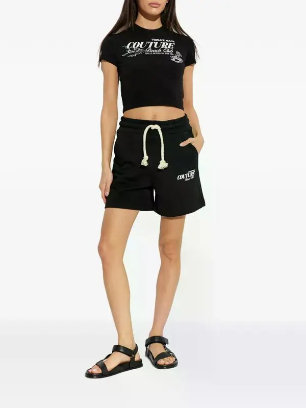 Versace Graphic Short Sleeve Top