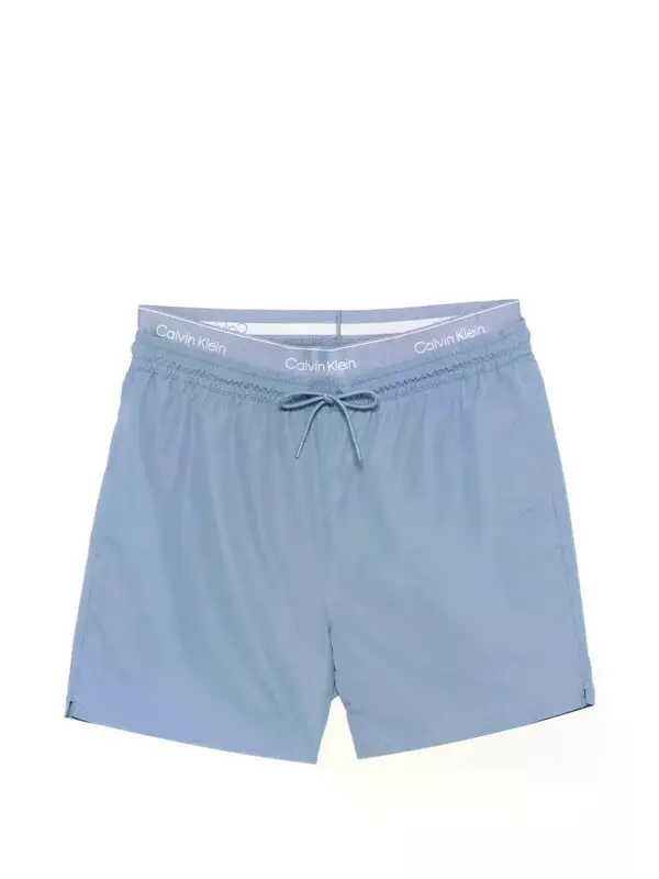 Calvin Klein Drawstring Swim Shorts - Blue