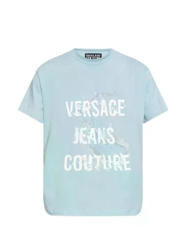 Versace Print T-shirt - Blue