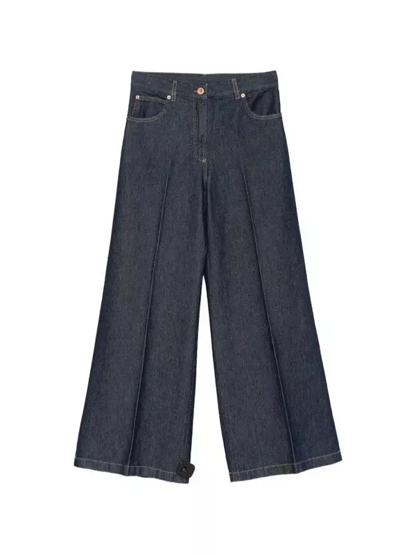 Aspesi Wide Leg Jeans - Blue