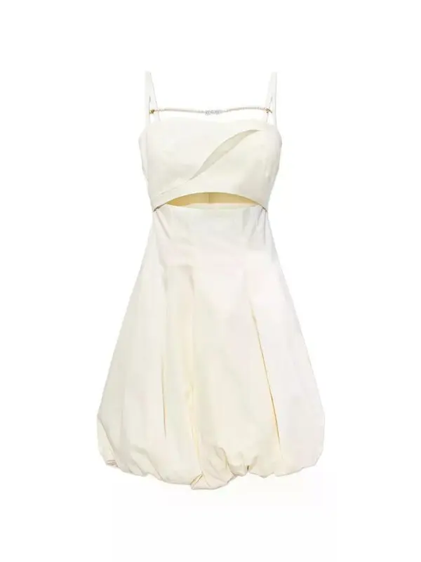 Versace Bra Pearl Mini Dress - White
