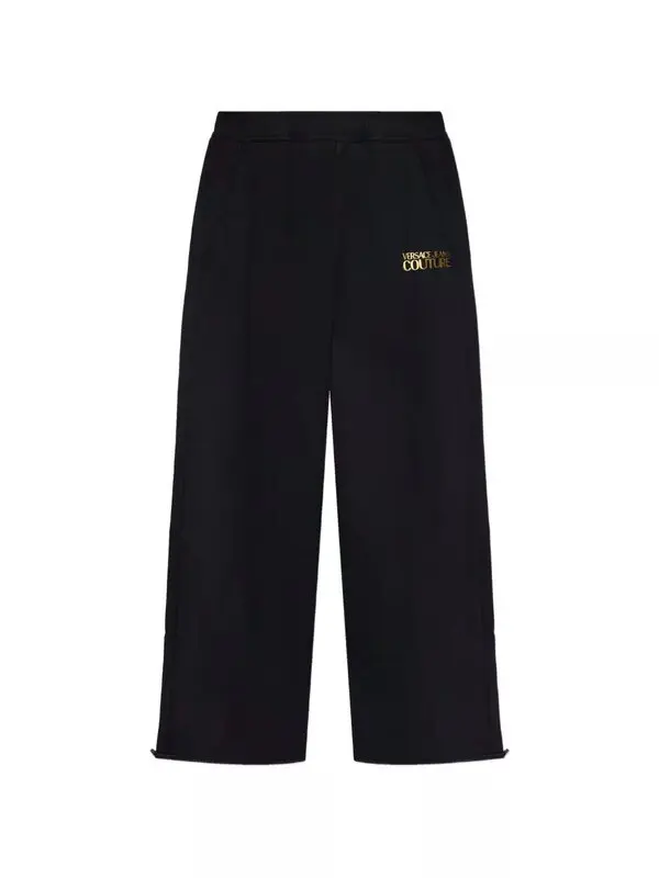 Versace Logo Trousers - Black