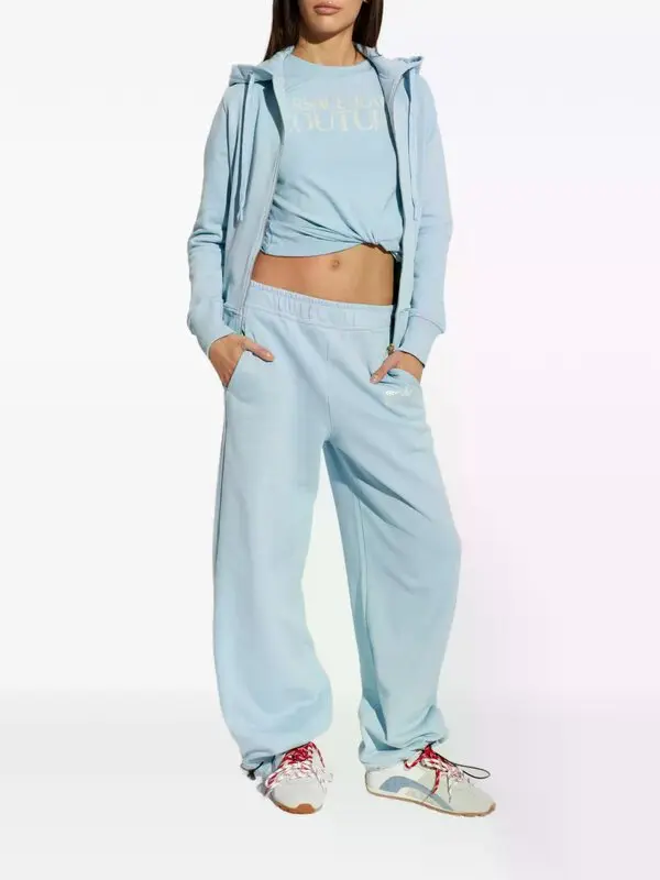 Versace Zip-up Sweatshirt - Blue