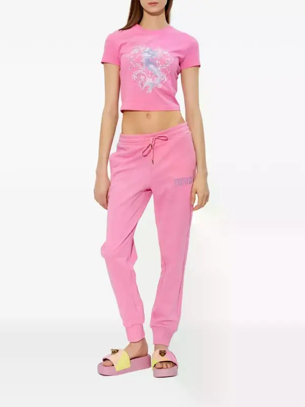 Versace Mermaid-graphic Cotton T-shirt