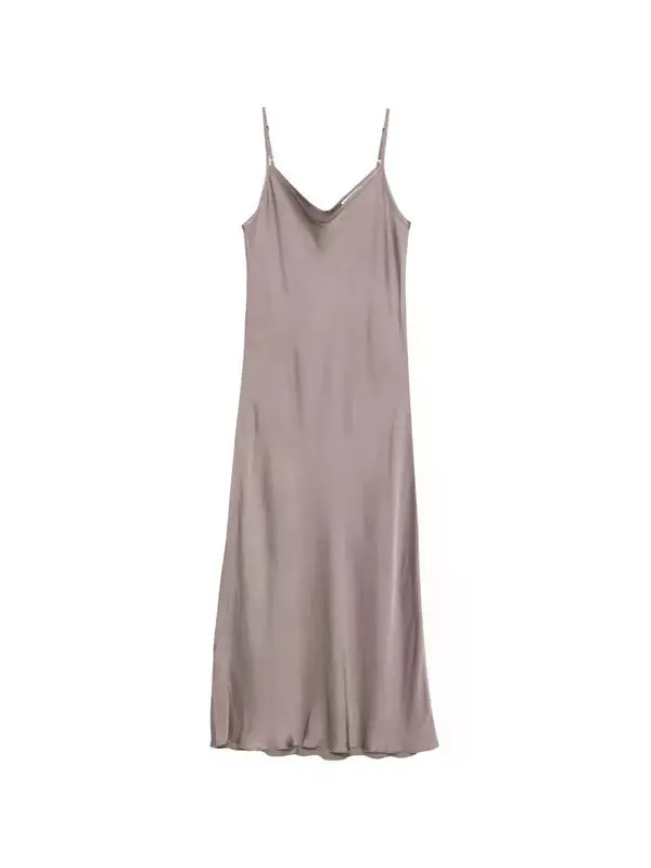 DANIELE FIESOLI V-neck Midi Dress - Purple