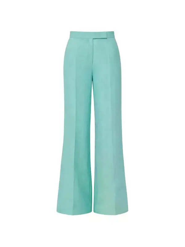 Max Mara Wide-leg Trousers - Green