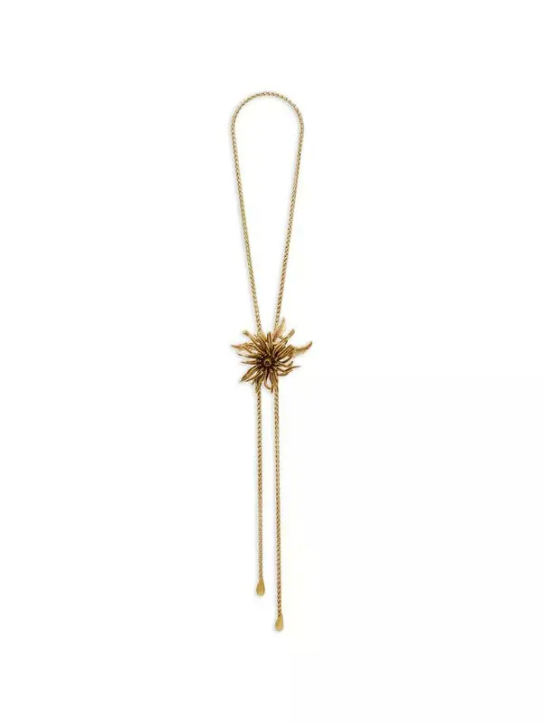 Cult Gaia Octavia Bolo Necklace - Gold