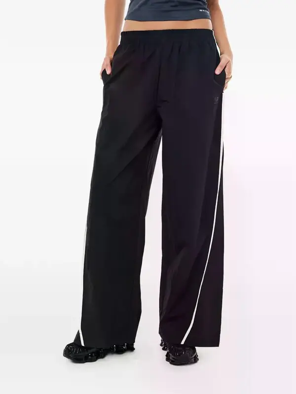 P.E Nation Striped Track Pants - Black