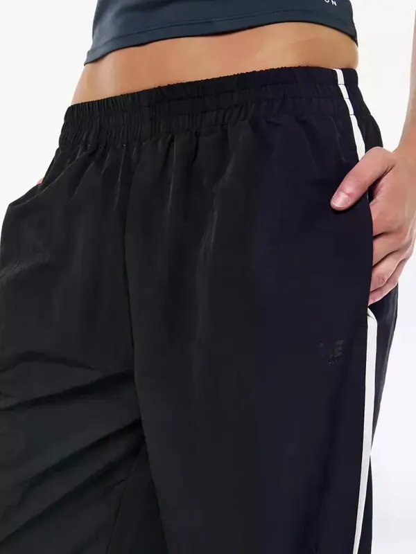 P.E Nation Striped Track Pants - Black