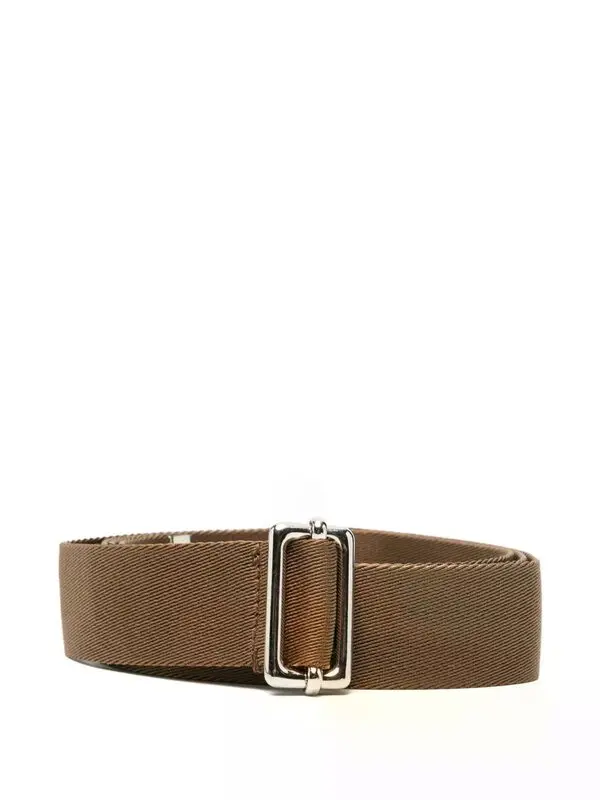 Plan C Buckled Belt - Brown