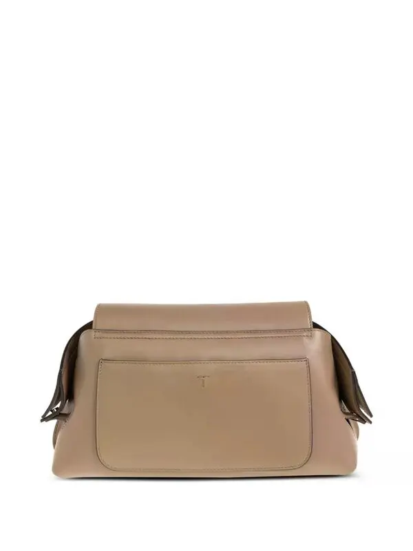 TOD'S Wave Clutch - Neutrals