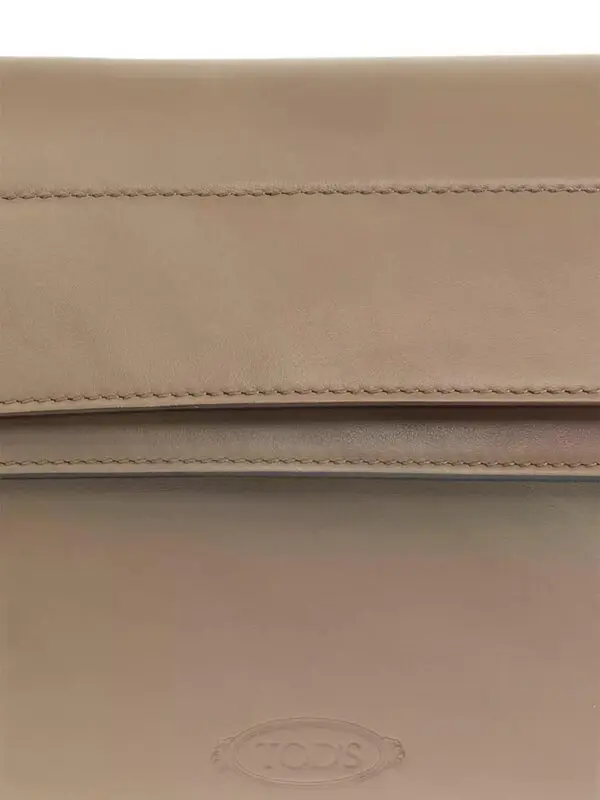 TOD'S Wave Clutch - Neutrals