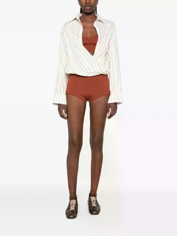 Plan C V-neck Knitted Top