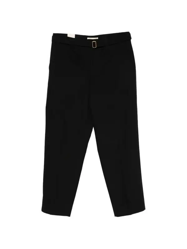BRIGLIA 1949 Rivolis Belted Trousers - Black