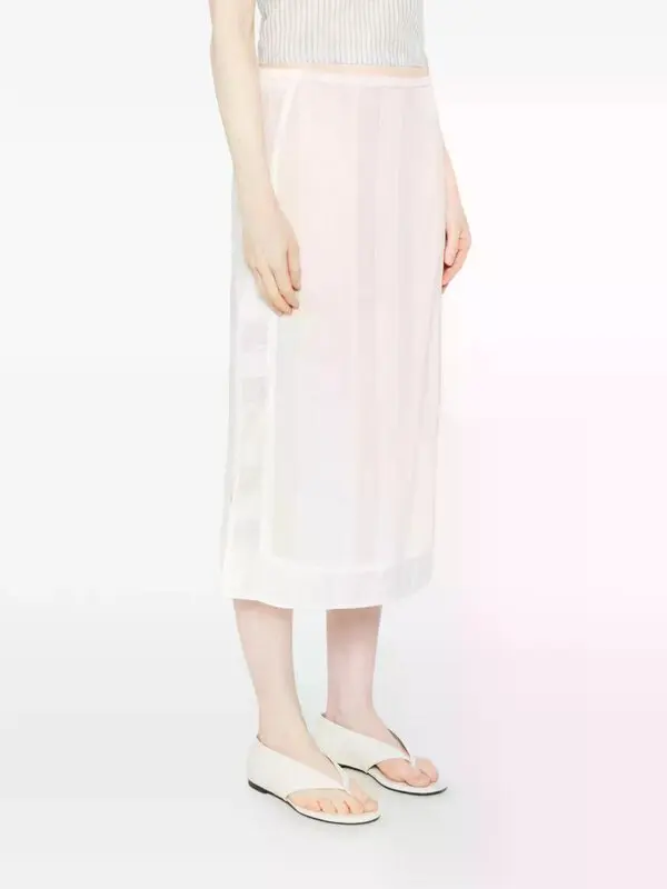 LOW CLASSIC Layered Midi Skirt