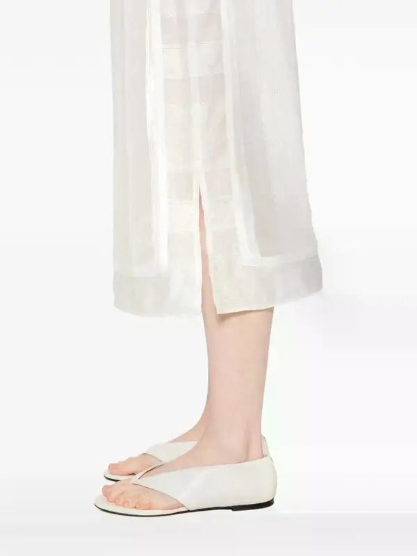 LOW CLASSIC Layered Midi Skirt