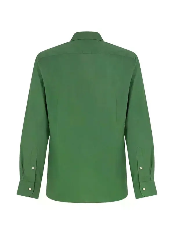 MC2 SAINT BARTH Ice Embroidered Shirt - Green