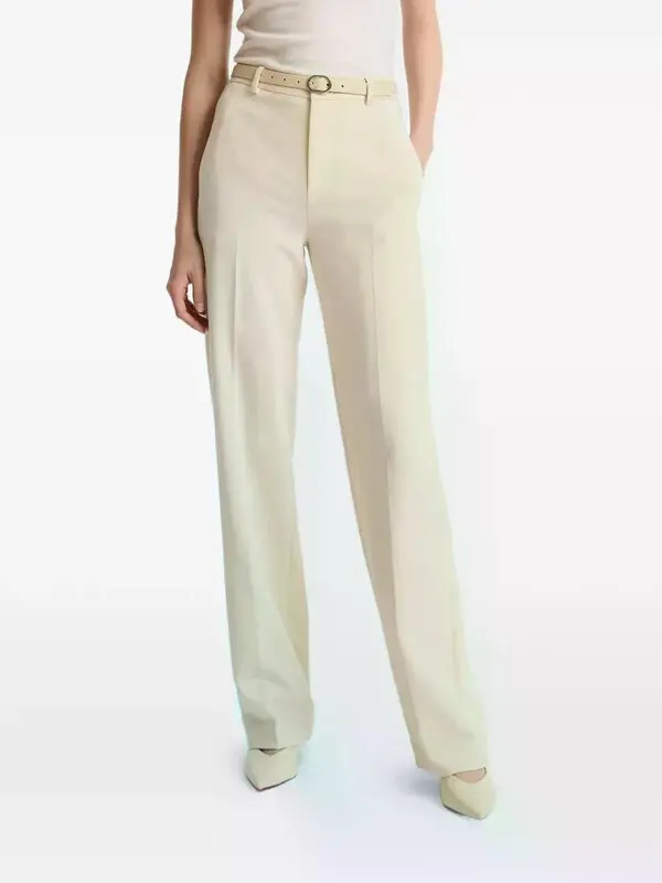 Vince Elsa High-rise Trousers - Neutrals