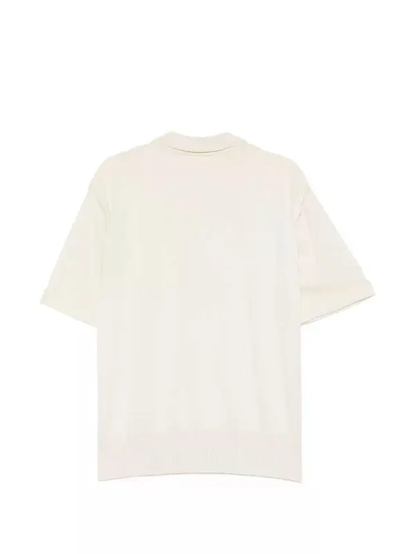 SONIA CARRASCO Buttoned Polo Top