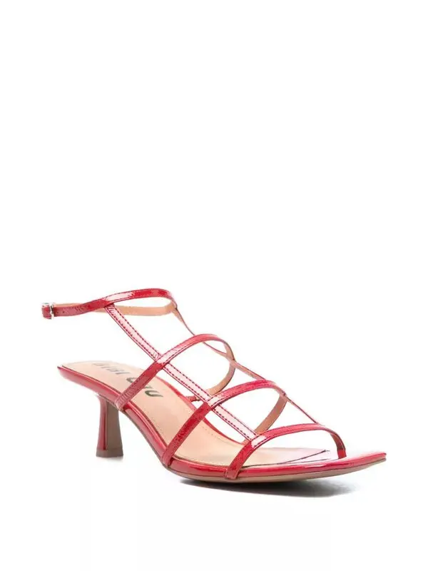 BIBI LOU Lint Strappy Sandals - Red