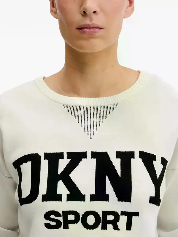Dkny Knitted Logo Top