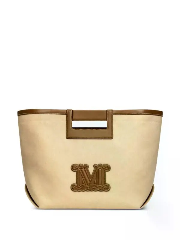 Max Mara Logo Patch Tote Bag