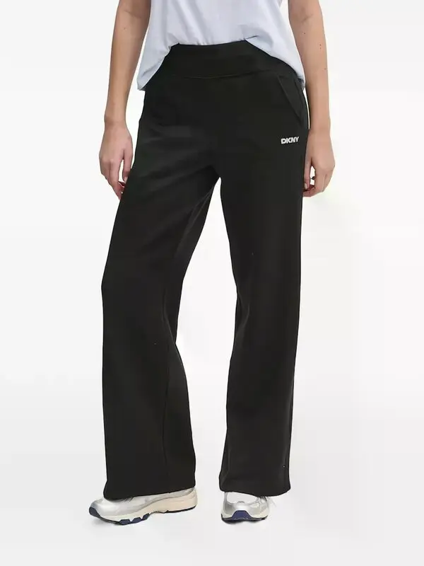 Dkny Straight Track Pants - Black