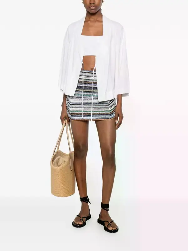 Missoni Striped Skirt - Blue