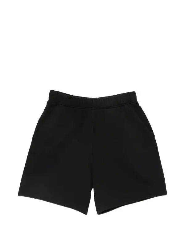 Carhartt Work In Progress Embroidered-logo Track Shorts - Black