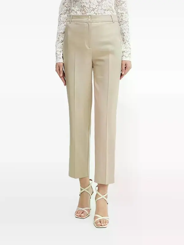 MORGAN Pressed-crease Trousers
