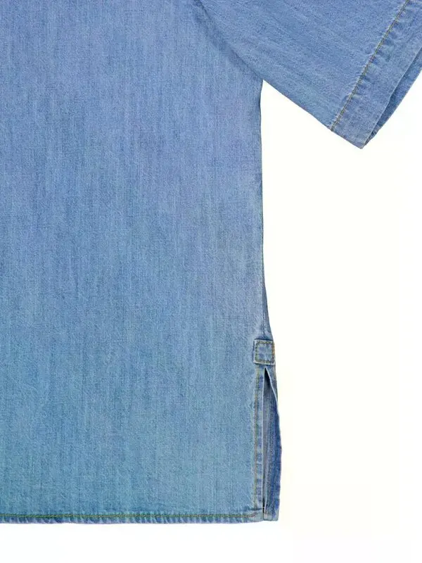 Givenchy Denim Short-sleeve Shirt