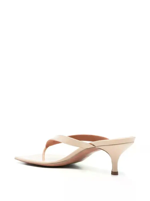 CASTAGNA Clarice Square-toe Sandals - Neutrals