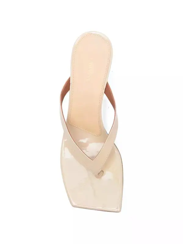 CASTAGNA Clarice Square-toe Sandals - Neutrals