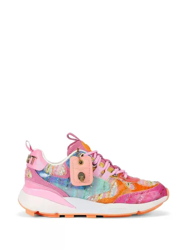 Kurt Geiger Rainbow Tweed Runner Sneakers - Pink