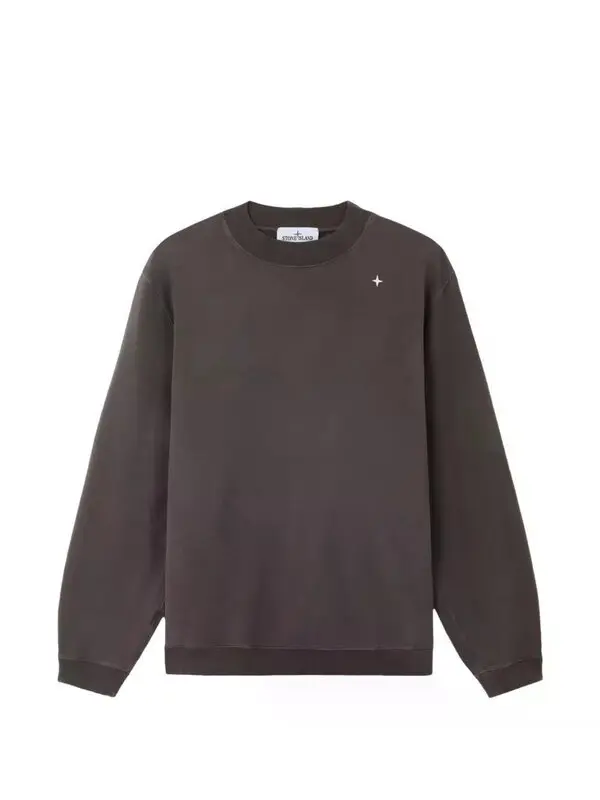 Stone Island Sta-logo Sweatshirt - Brown