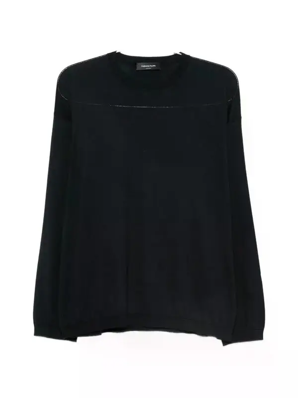 Fabiana Filippi Crew-neck Sweater - Blue