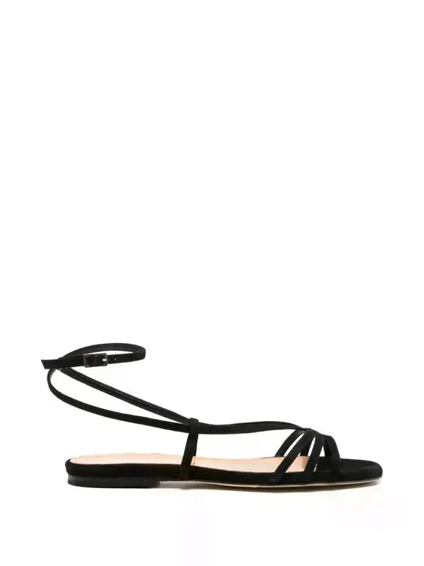 THE SELLER Suede Sandals - Black