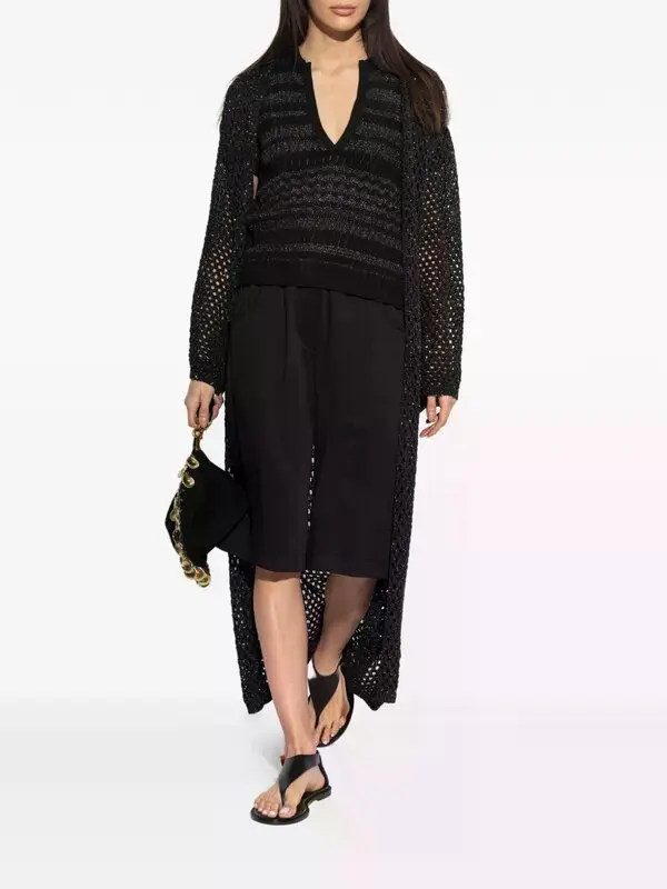 AKEP V-neck Knitted Top