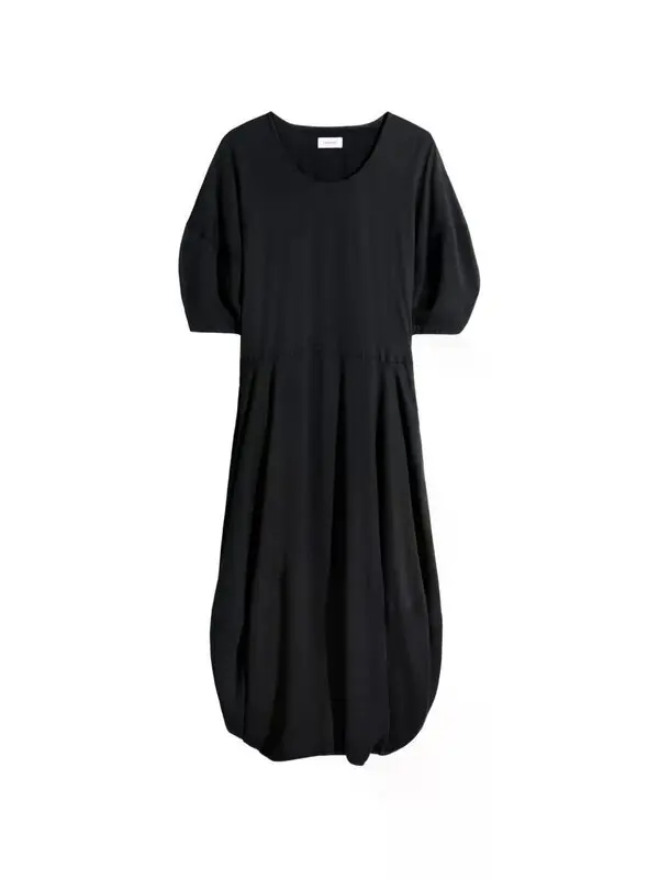 LEMAIRE Balloon Midi Dress - Black