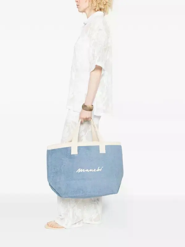 Manebí Logo-embroidered Tote Bag