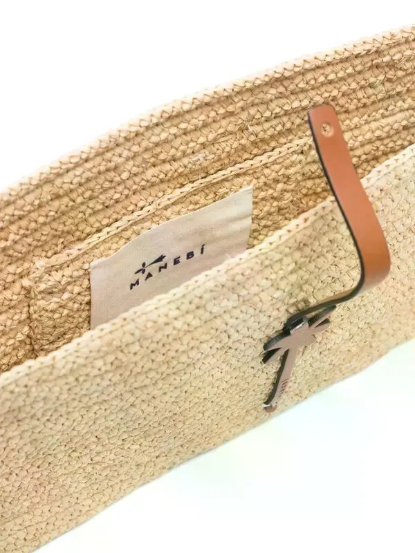 Manebí Kaia Palm-tree Clutch Bag