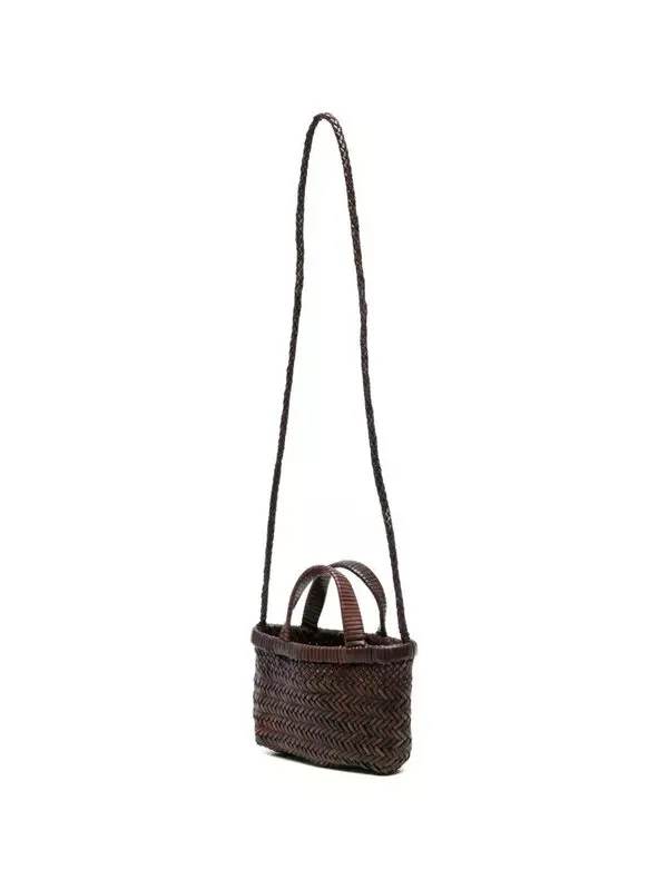 Manebí Braided-strap Tote Bag - Brown